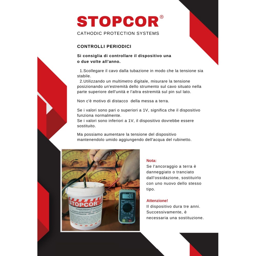 ᐉ Dispositivo di protezione catodica Stopcor A1 PLUS (fino a 100 kW) | BalkanEnergy.IT